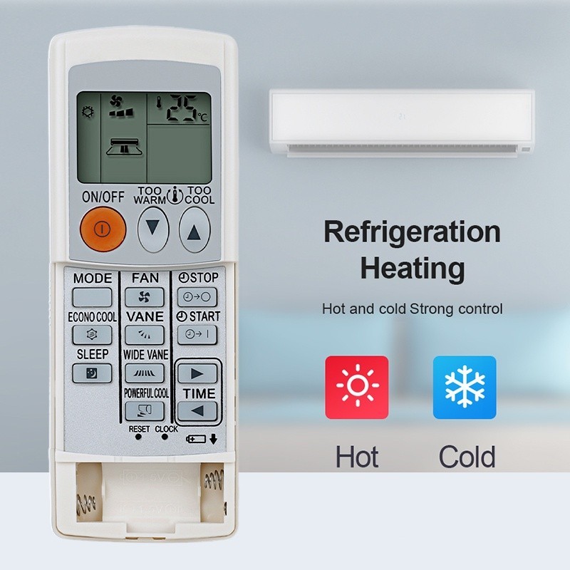 【sg stock】12 month warranty Mitsubishi aircon remote / aircon remote ...