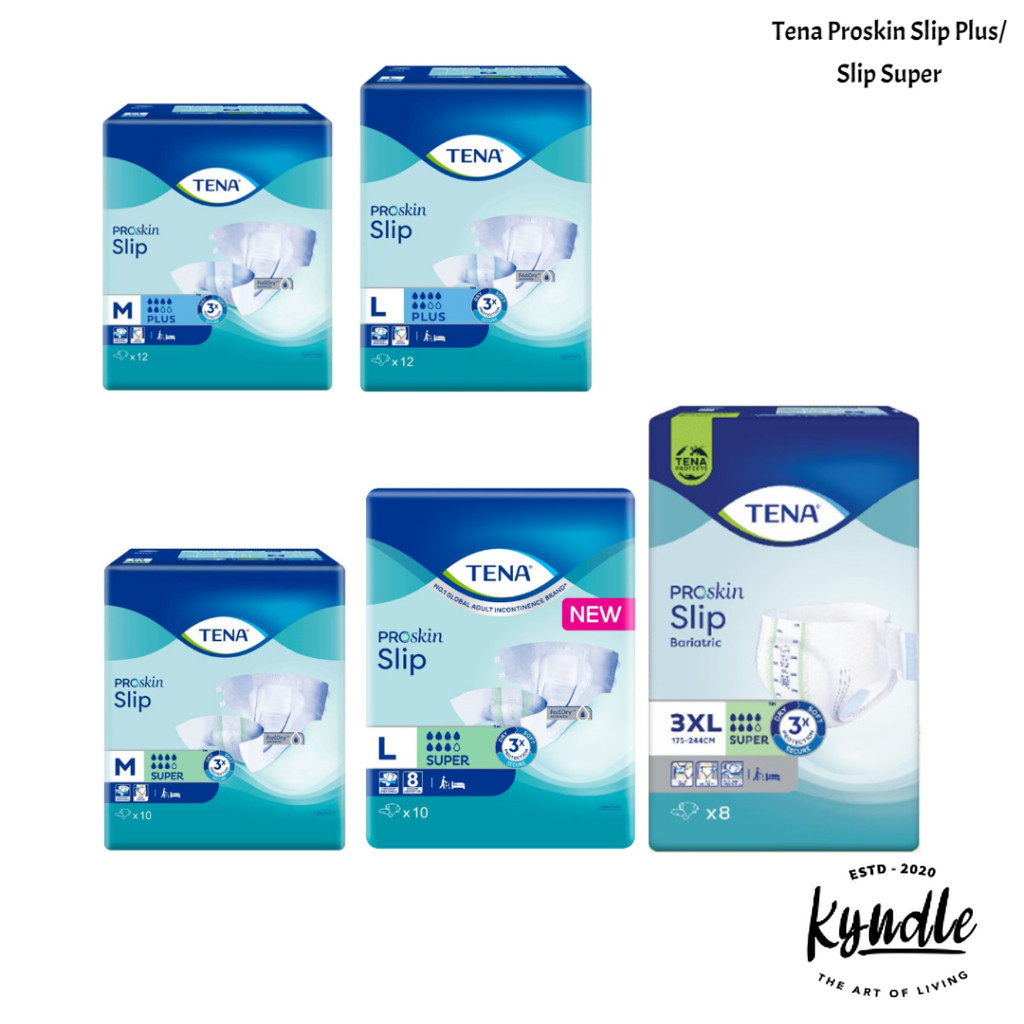 Tena Proskin Slip SUPER/ PLUS Diaper | Shopee Singapore
