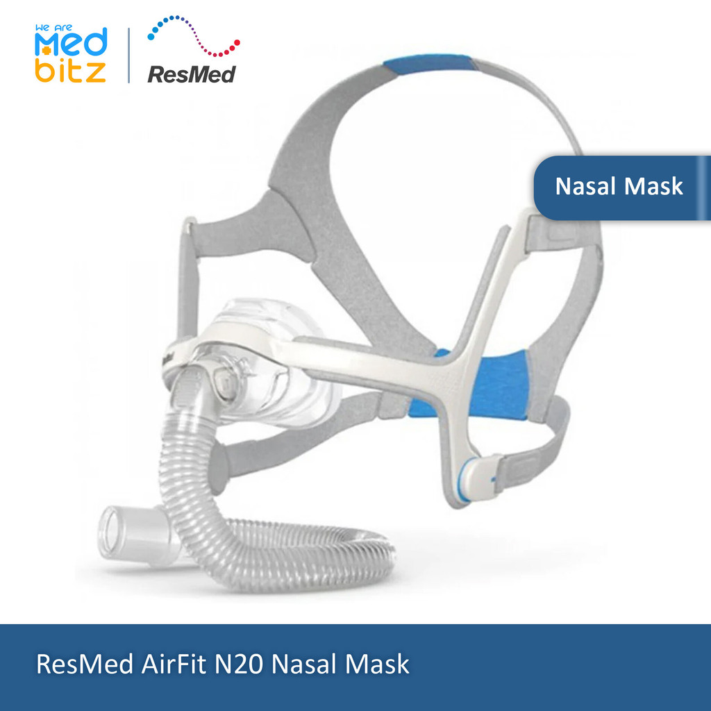 AirFit N20 Nasal Mask for CPAP BiPAP Auto Resmed | Shopee Singapore