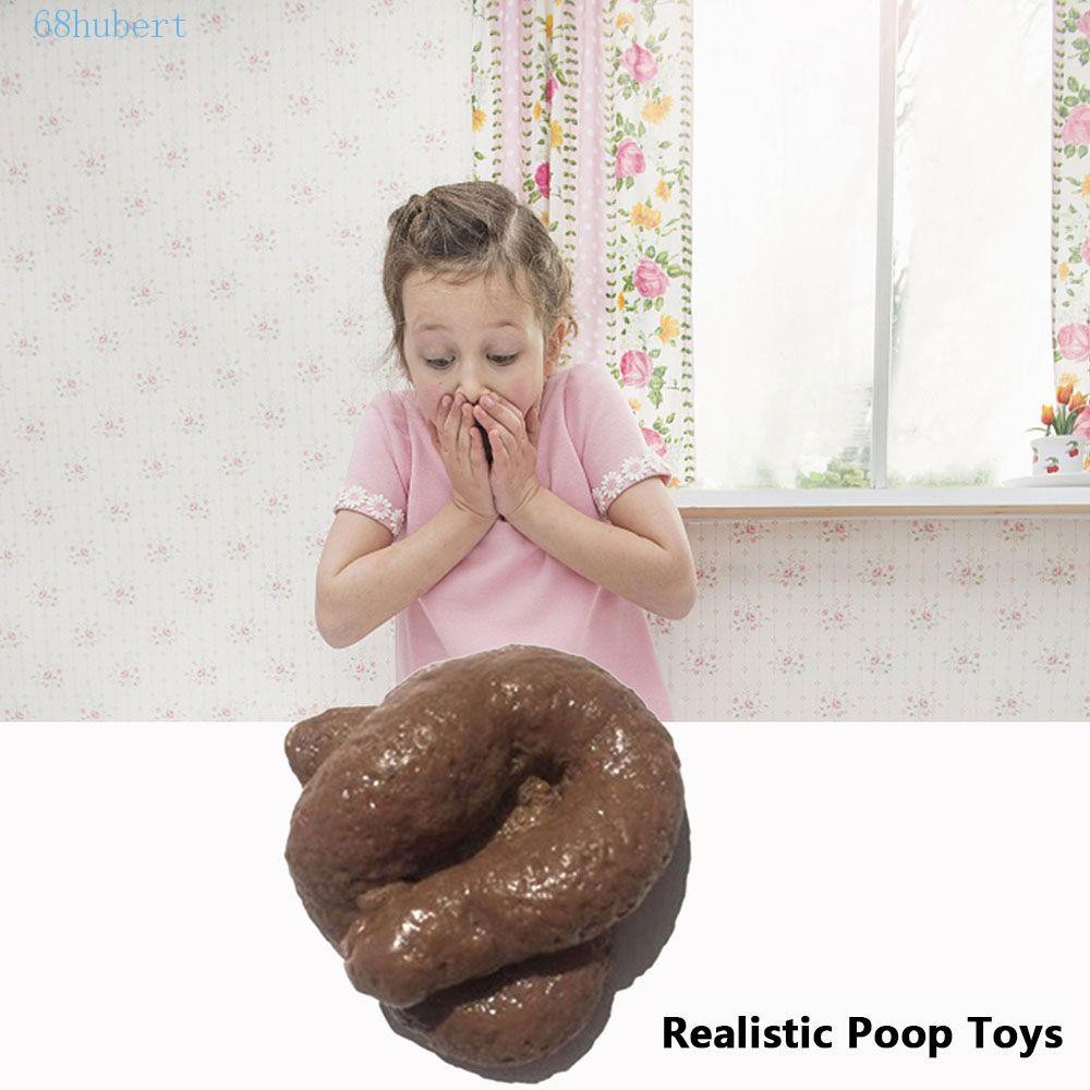HUBERT Realistic Poop Toys Funny Turd Amazing Fake Poop | Shopee Singapore