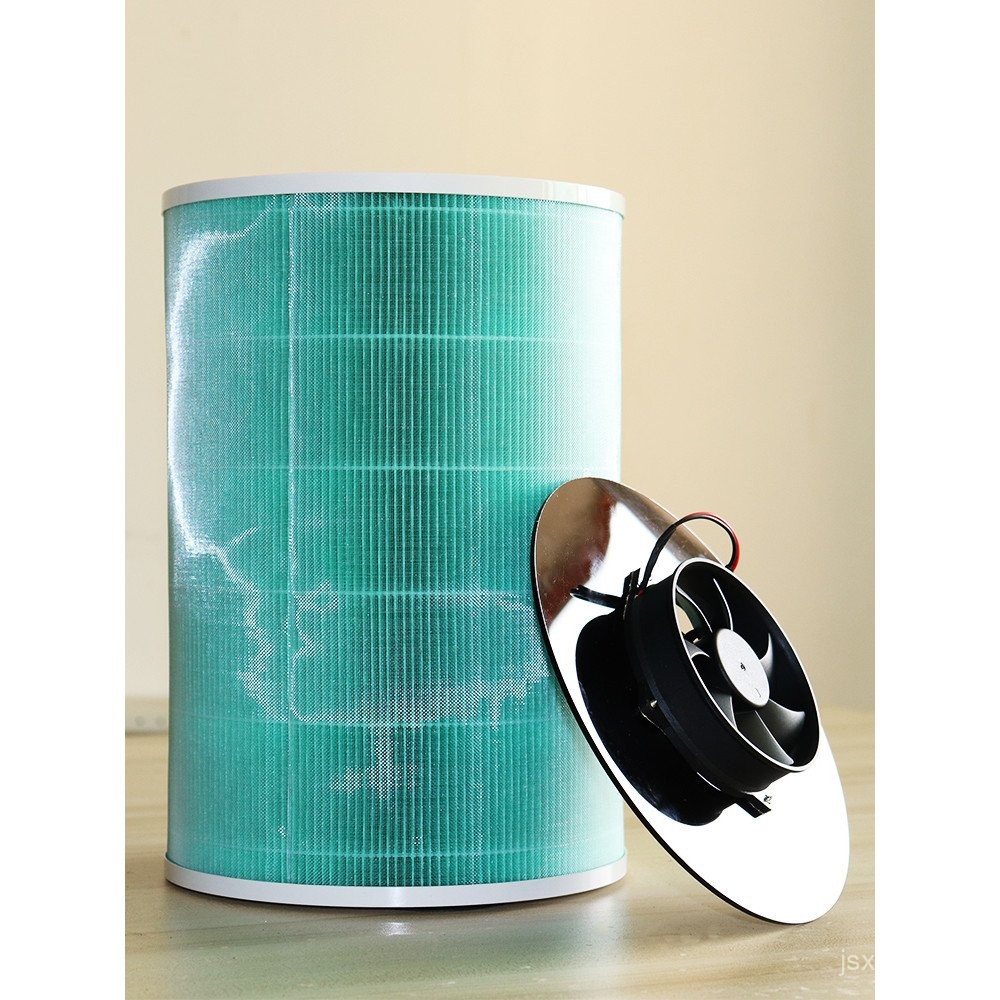 diy Air Purifier Simple DIY Silent Fan Filter Core Smoke Odor ...
