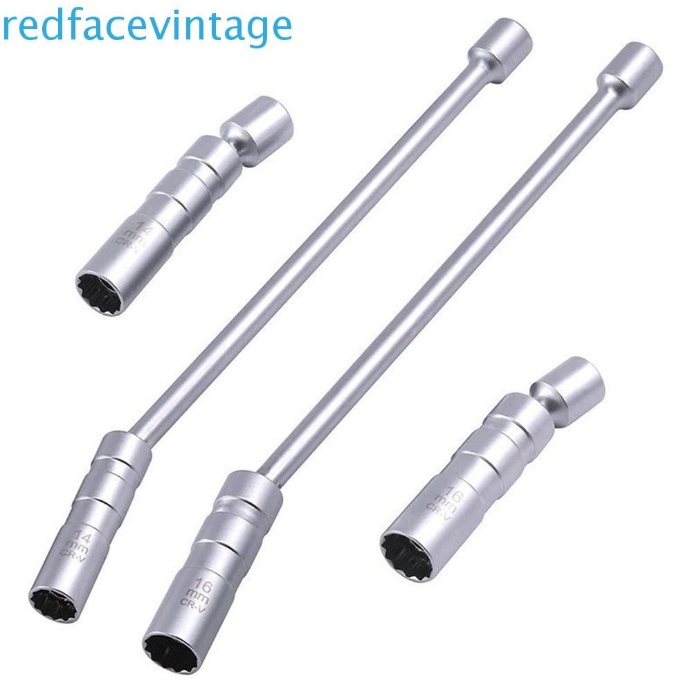 REDFACEVINTAGE Swivel Spark Plug Wrench, 14mm&16mm Thin Wall Magnetic ...