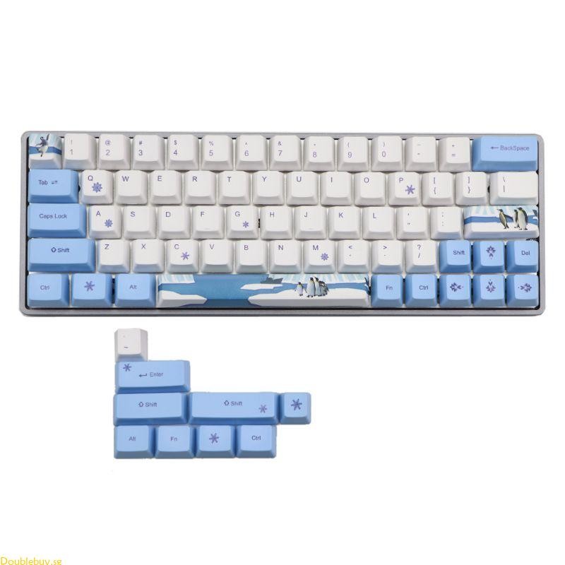 Doublebuy Keycap Dye-Sublimation OEM Profile 61+11Keys Full Set DYE ...