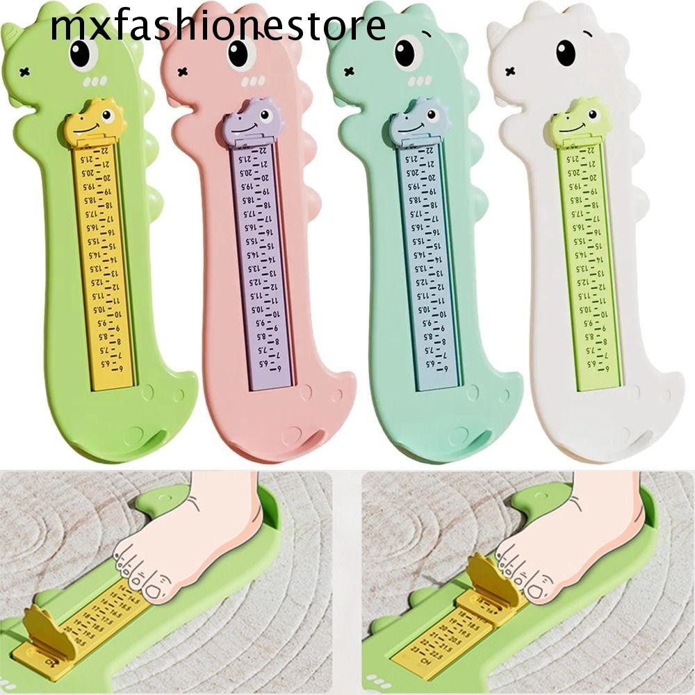 MXFASHIONE Kids Foot Ruler, Sliding Baffle Cartoon Foot Measuring ...