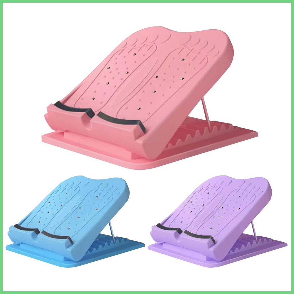 Calf Stretcher Adjustable Calf Fitness Stretch Wedge Board Pilates ...