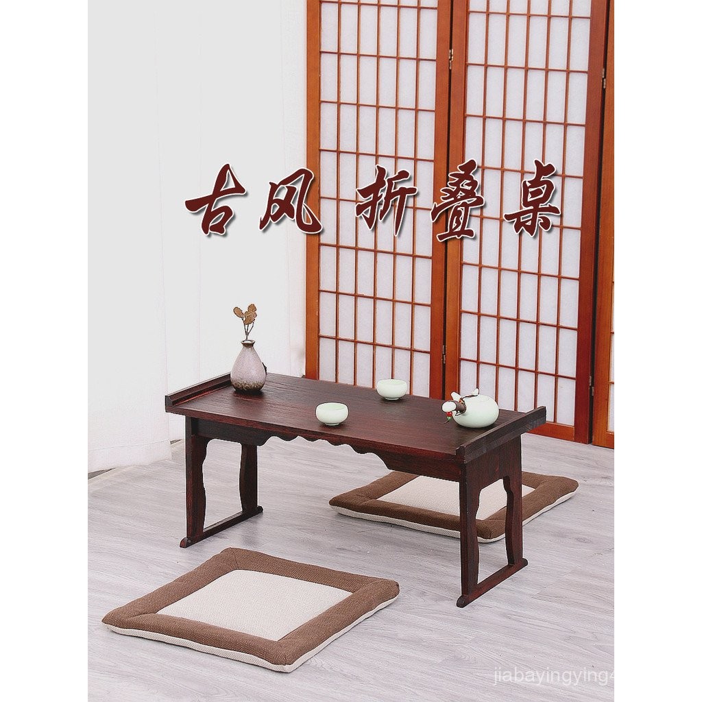 Traditional Style Small Table Solid Wood Bay Window Table Kang Table ...
