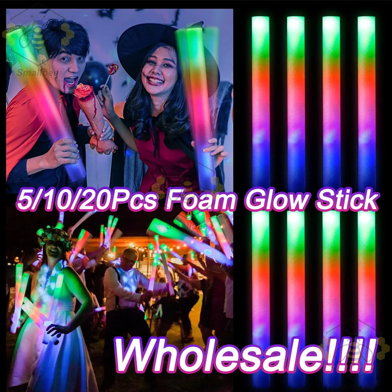 🎁Wholesale🎁 Foam Light Stick Concert Colorful LED Light Stick Cheer ...