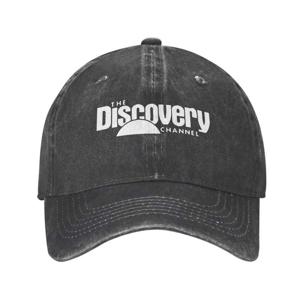 The Discovery Logo Distressed Personality Cowboy Cap | Shopee Singapore