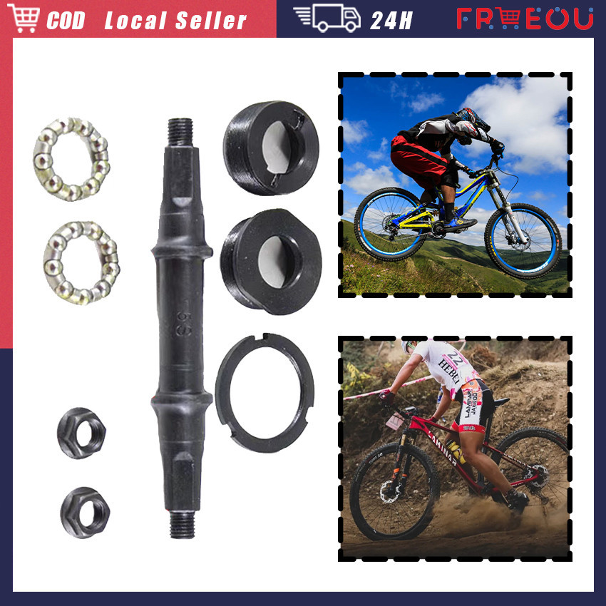 Bike Complete 5S Bottom Bracket Axle Set Bicycle Square Type Bottom ...