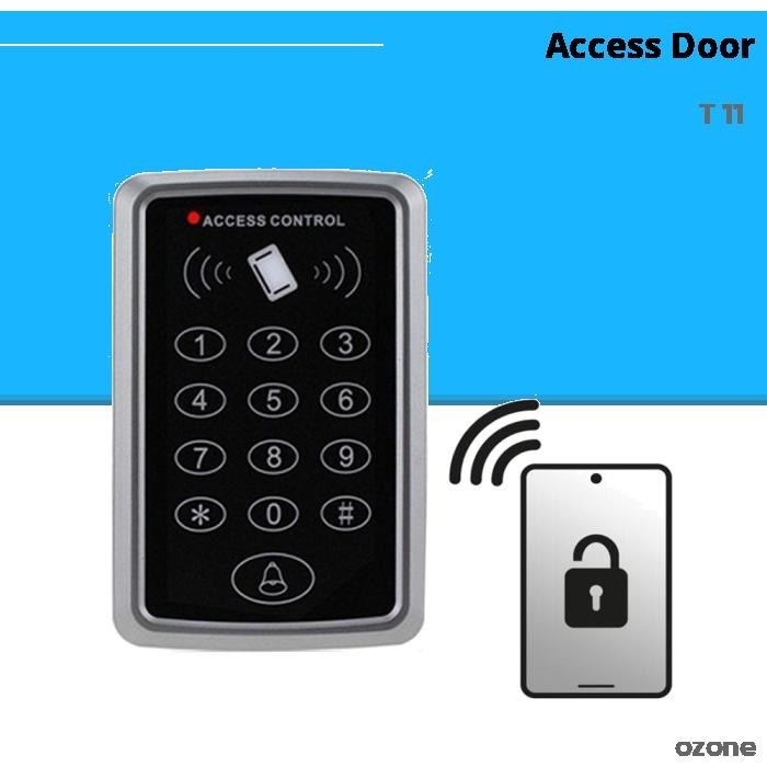 Door Access Control with KEYPAD RFID/125KHz T-11 ID Card | Shopee Singapore