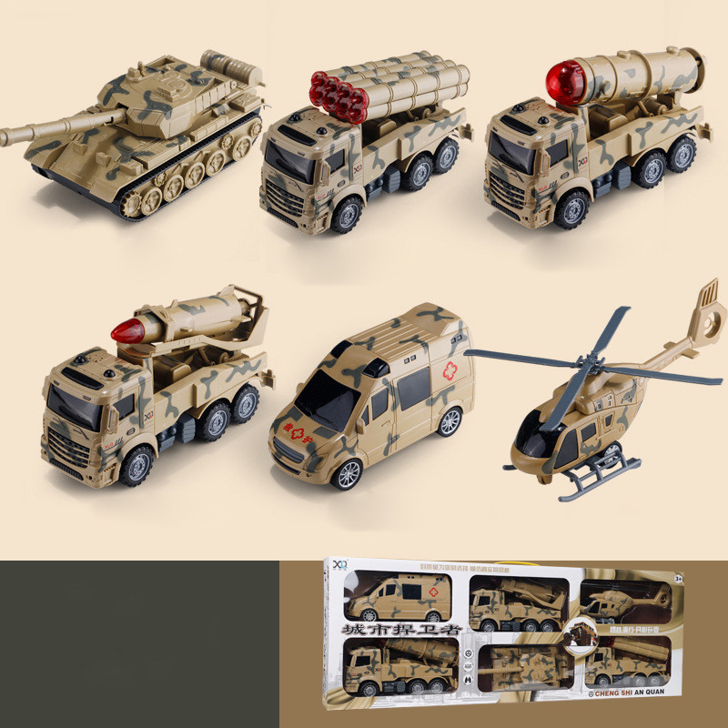 Set of 6 toy cars for children, cars for children, construction ...