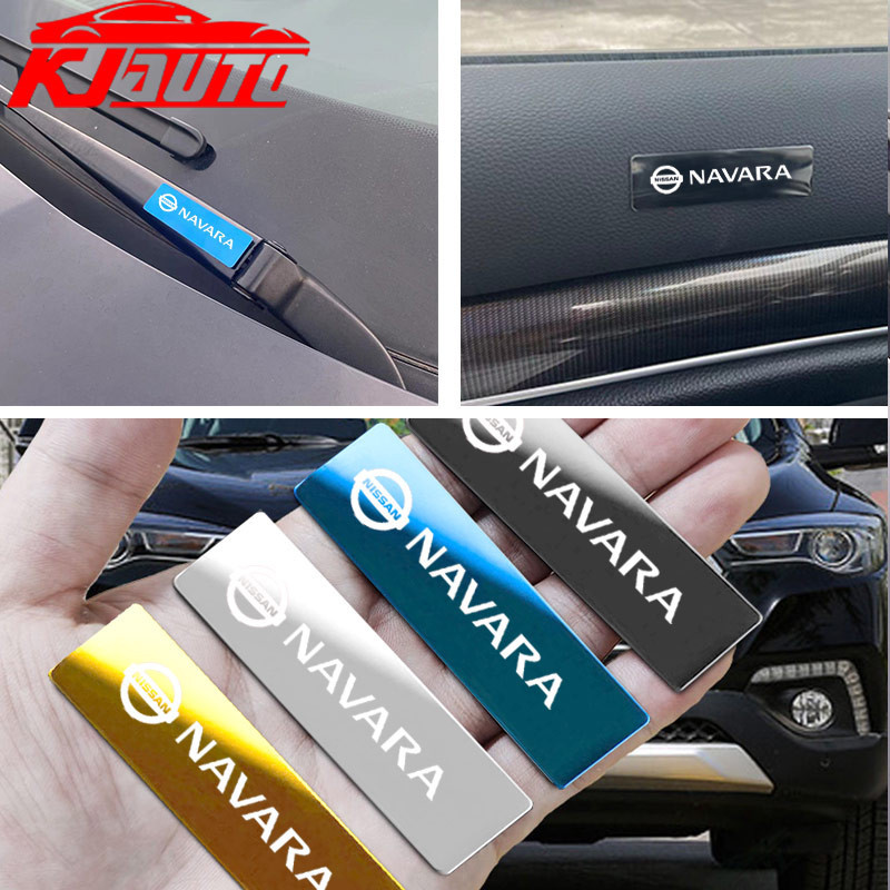 Nissan Navara Car Body Fender Side Metal Emblem Sticker Auto Window ...