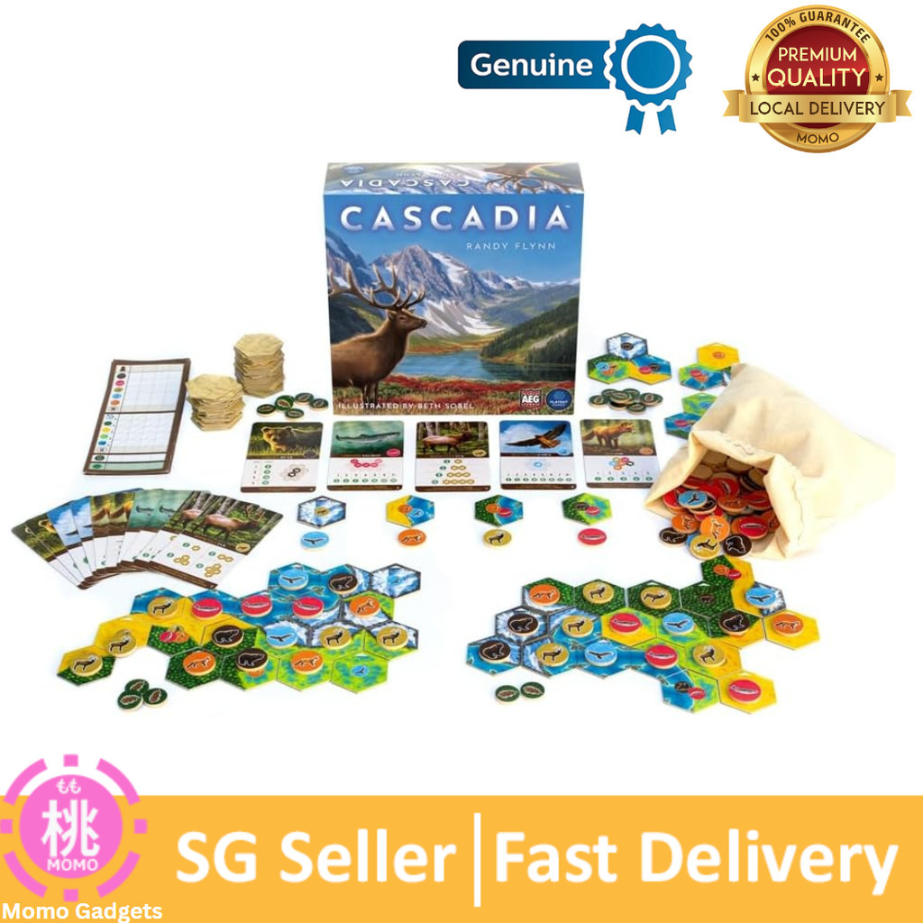 AEG & Flatout Games | Cascadia - Award-Winning Board Game Set in the ...