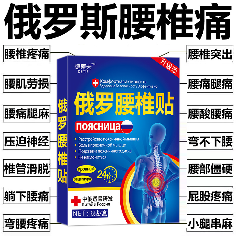 Lumbar Disc Herniation Imported Plaster Patch Sciatica Lumbar Muscle ...