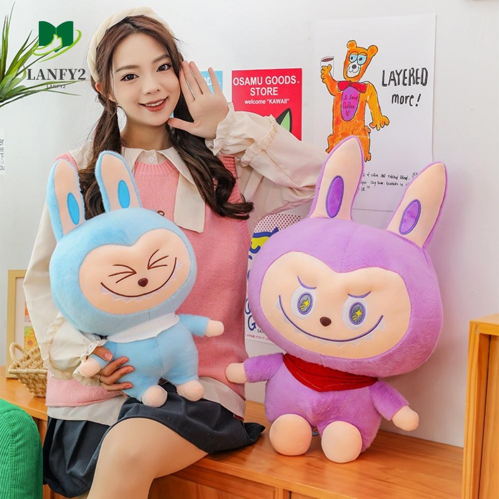 ALANFY Labubu Plush Stuffed Doll, Big Eye Stuffed Labubu Time Plush Toy ...