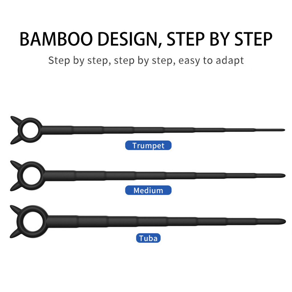 Male Silicone Penis Massage Stick Comfortable Insertion Experience ...