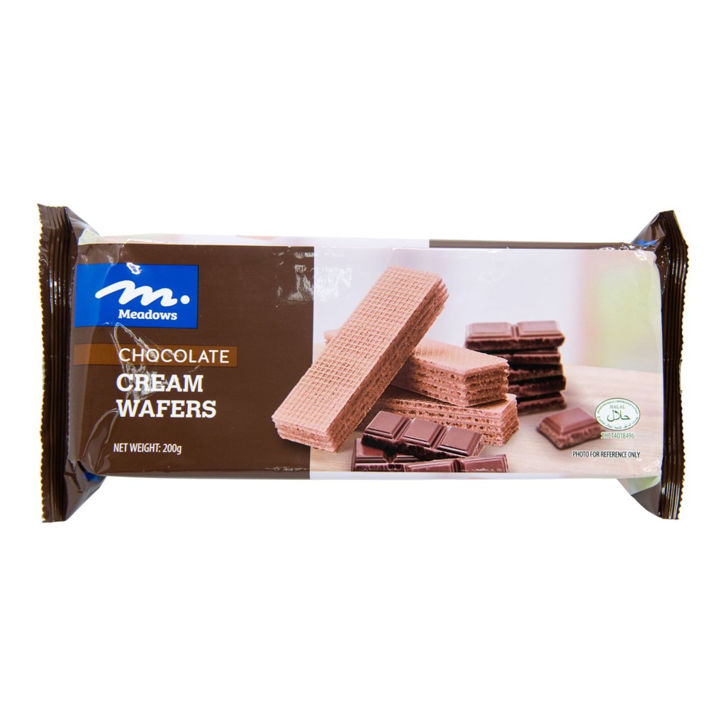Meadows Chocolate Wafers, 200g | Shopee Singapore