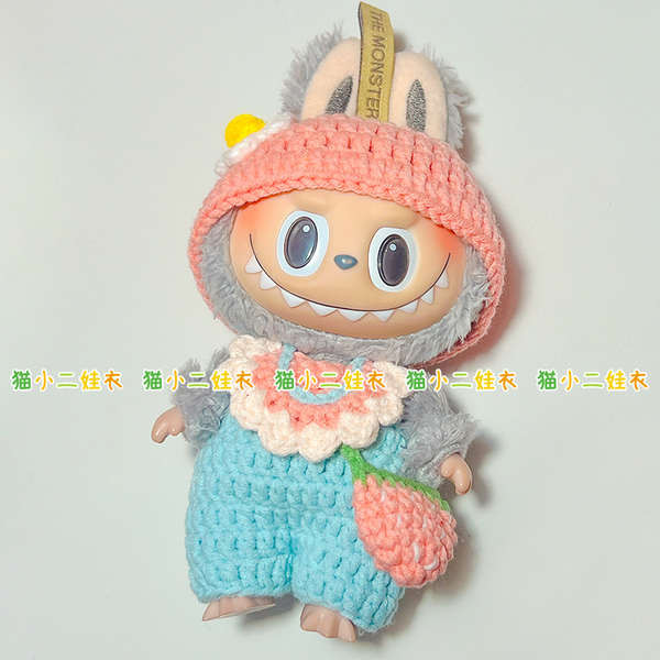 labubu labubu clothes 17cm Pop Mart labubu labubu Standing Style Spring ...