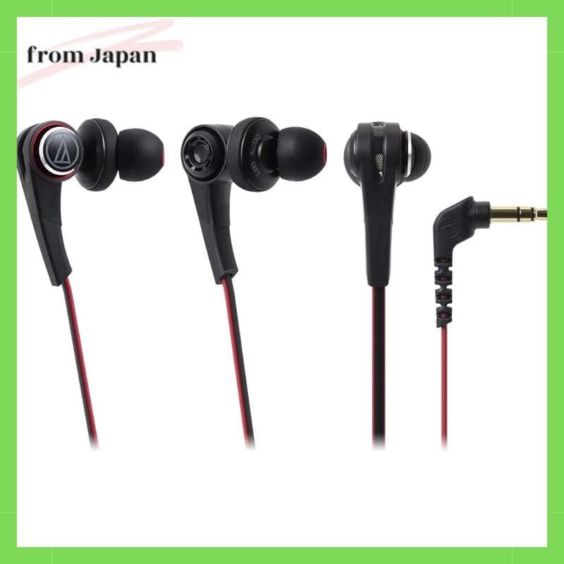 Audio-Technica SOLID BASS Inner-Ear Headphones Black ATH-CKS770 BK ...