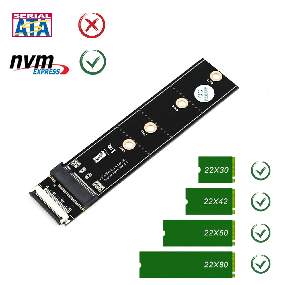 M.2 Key to Key A+E Extension Cable Key to A+E Adapter Card | Shopee ...