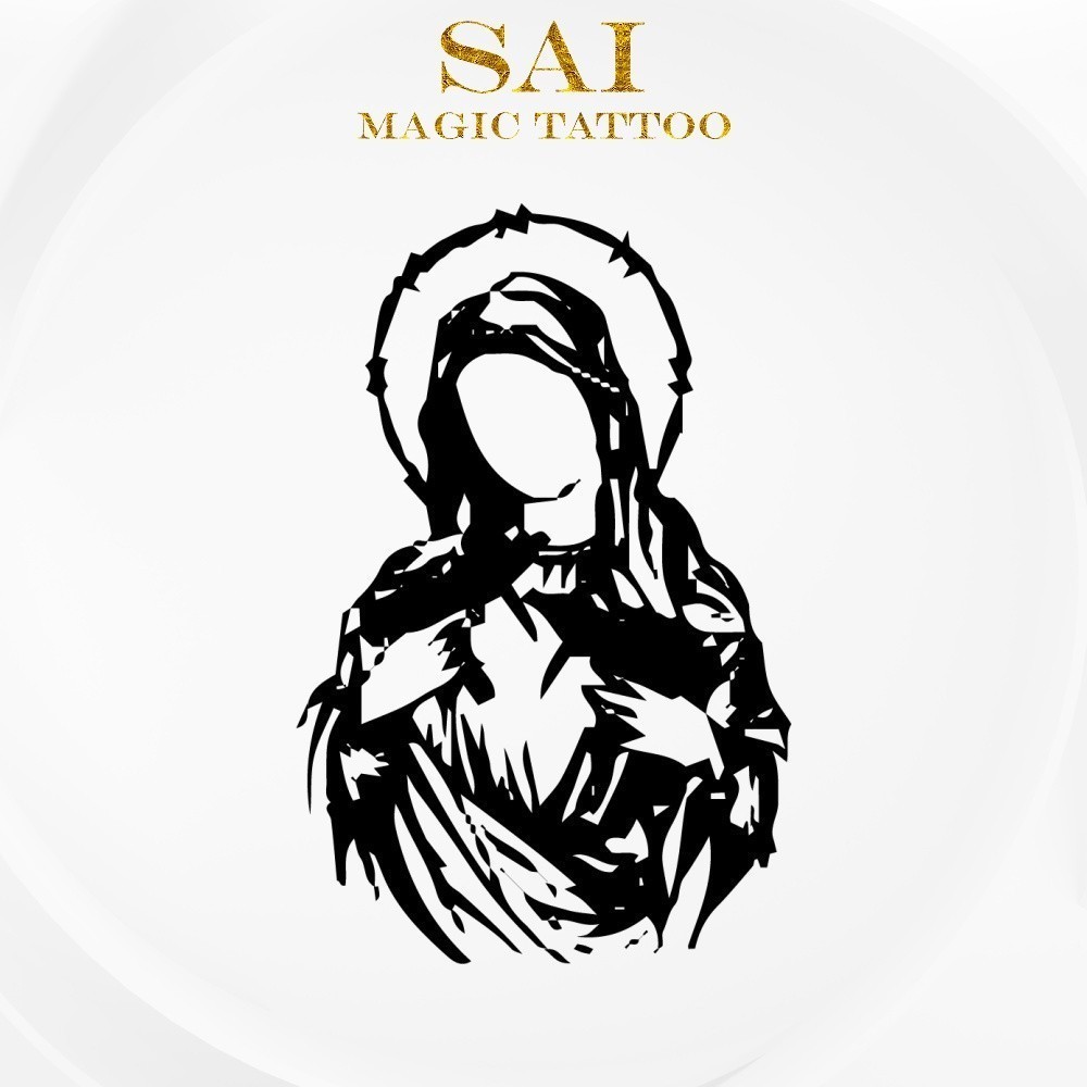 SAI MAGIC TATTOO Lasts to 2 weeks 10CM×06CM Tattoo sticker waterproof ...