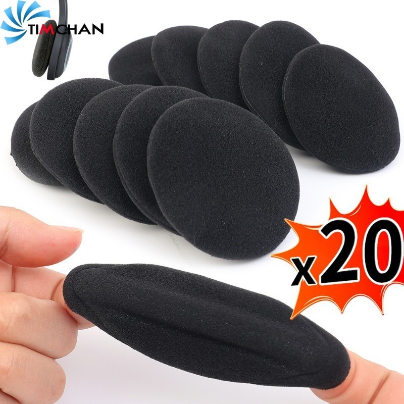10/20Pcs Ear Pad Replacement Cushions - Reusable, Disposable, Noise ...
