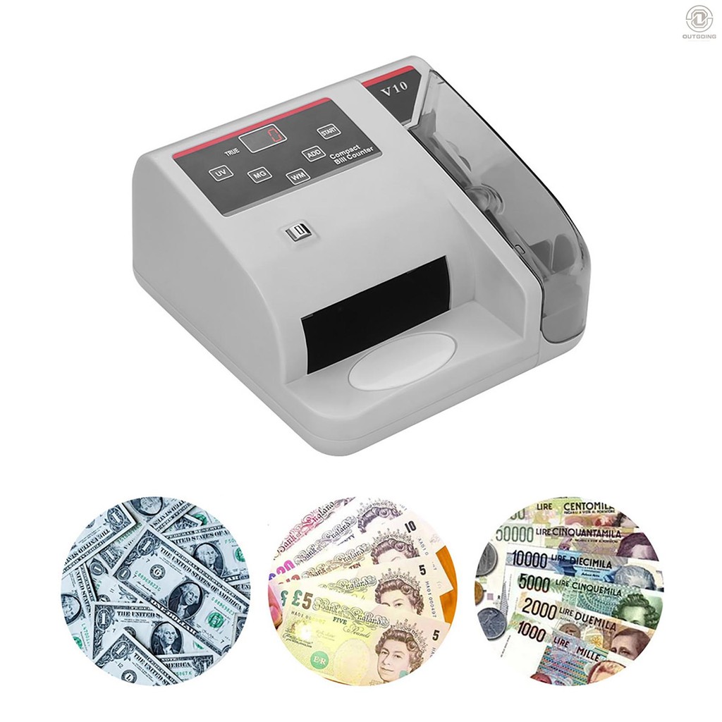 Portable Mini Money Counter Worldwide Currency Cash Banknote Bill ...