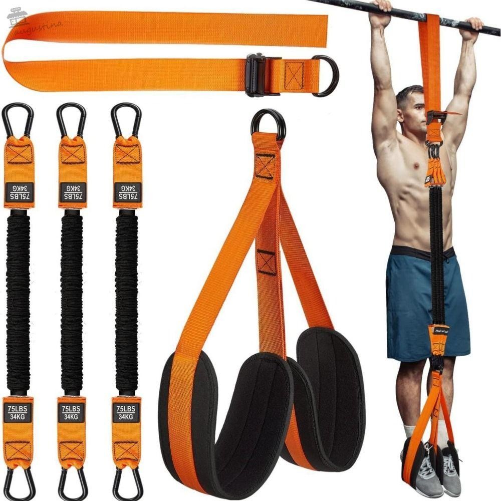 AUGUSTINA Pull Up Assistance Bands, Weight Adjustable Heavy Duty ...