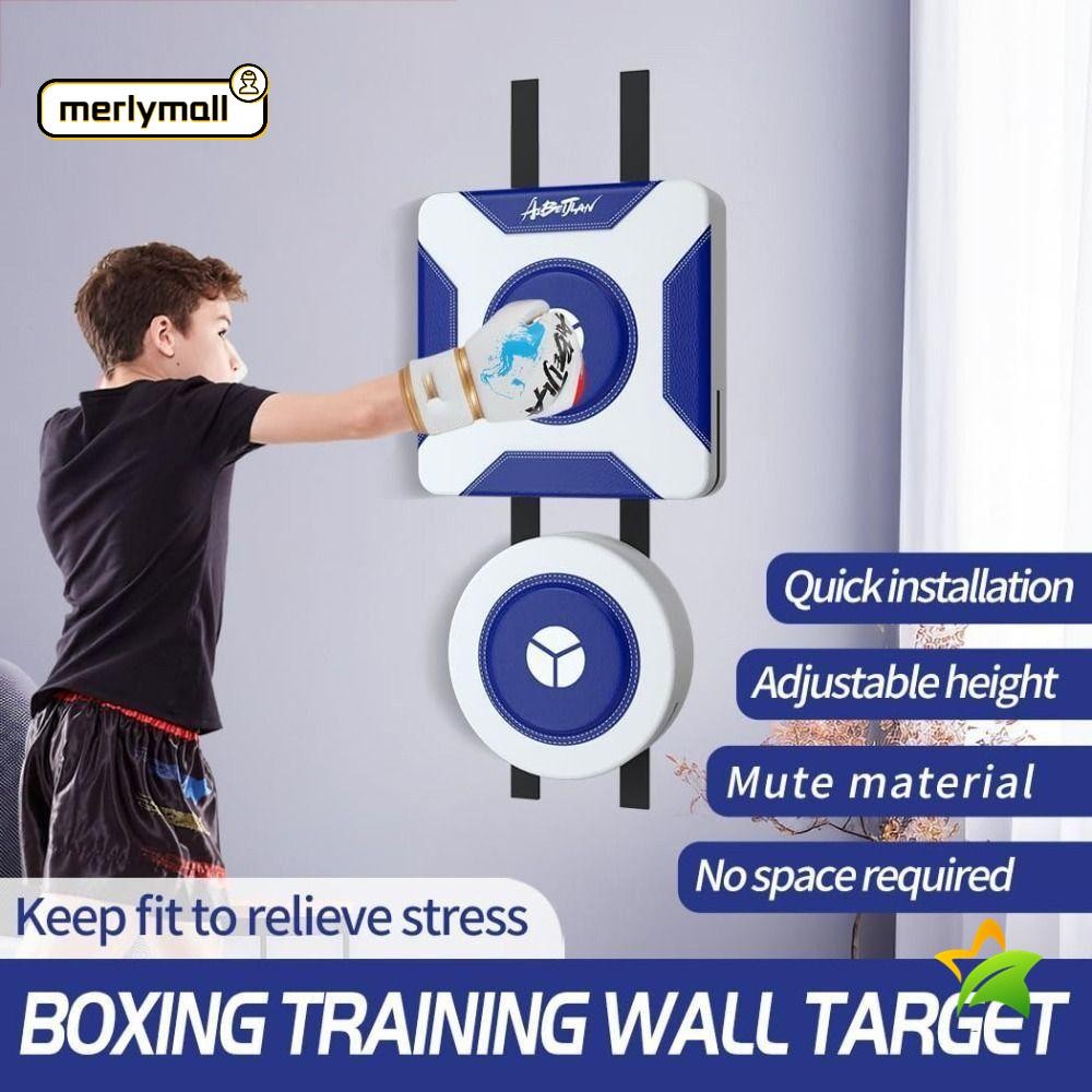 MERLYMALL Sports Punching Bag, Reaction Exercise Agility Wall Punching ...