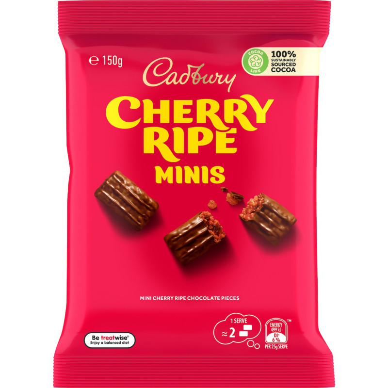 Cadbury Cherry Ripe Minis 150g | Shopee Singapore