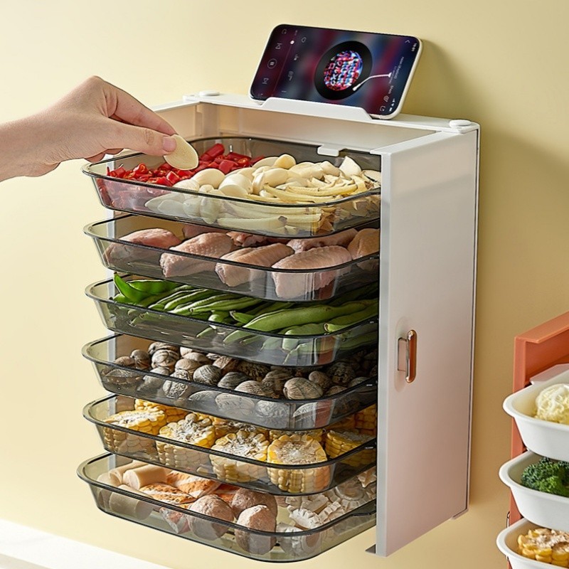 【SG】Stackable Food Storage Tray| Food Tray | Hot Pot Tray | Shopee ...