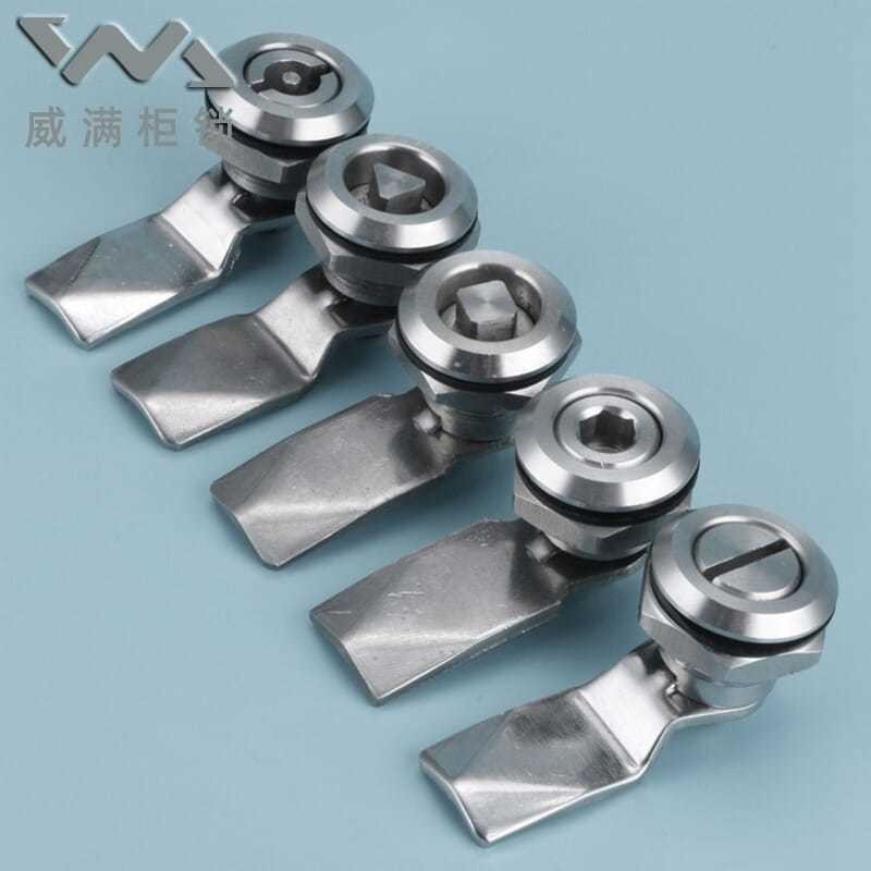 Ms705 Stainless Steel Triangle Lock Flat Four Corner Lock Distribution ...