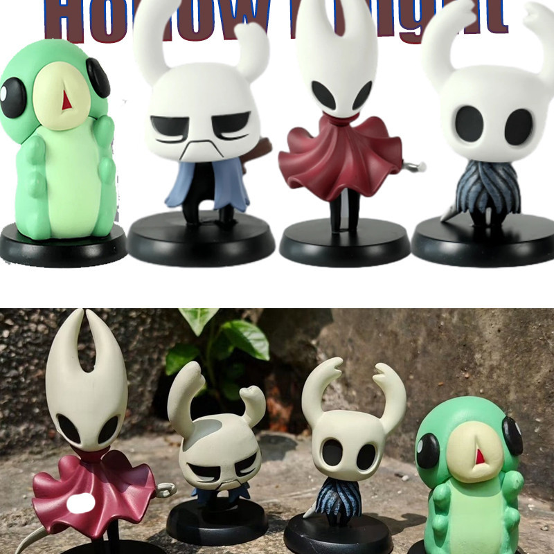 Mini figure Hollow Knight Hornet Grub Knight Zote Action Figure Doll ...