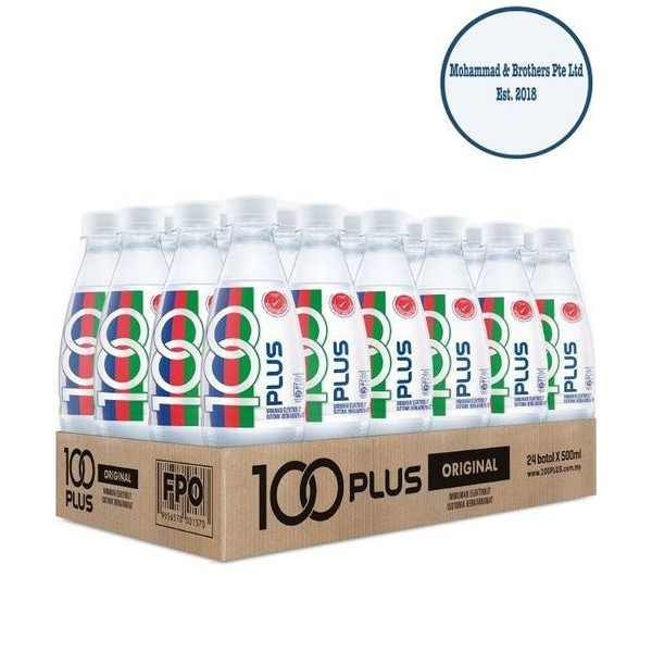 100 Plus Isotonic Drink Original Flavour 24pcs 500ml | Shopee Singapore