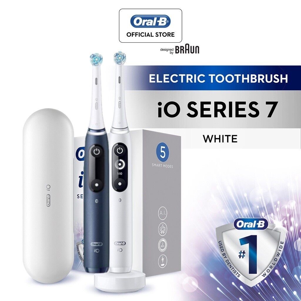 Oral B iO Series 7 Sonic Electric Toothbrush Smart Timer Ultimate Clean ...