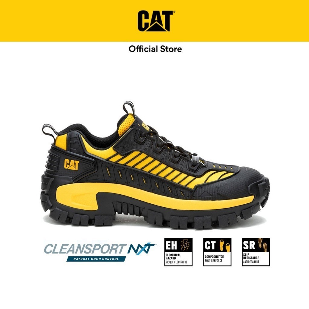Caterpillar Men's Invader Mecha Composite Toe Work Shoes - Black/Cat ...