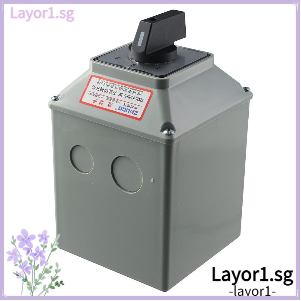 LAYOR1 Universal Selector Switch, SZW26-63/D303.3BF 660V Rotary ...