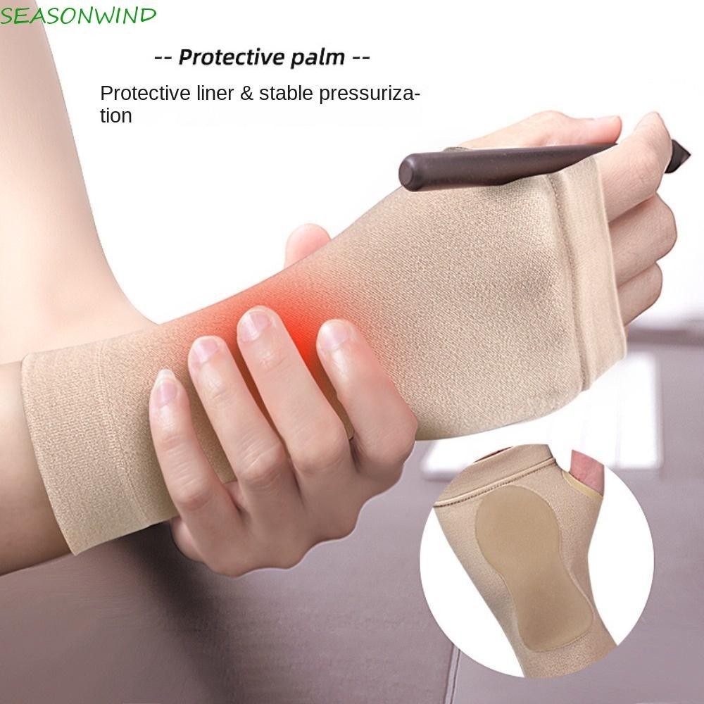 SEASONWIND Wrist Brace Tendinitis Adjustable Wrist Belt Wraps Hand ...