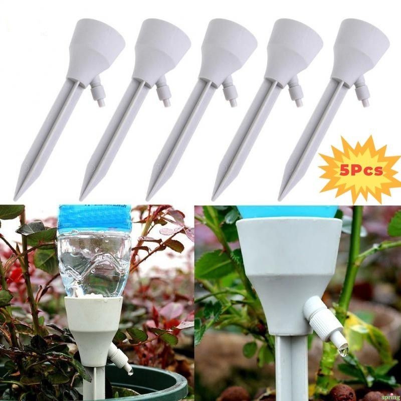 5pcs Adjustable Automatic Drip Irrigation Watering Device Universal ...