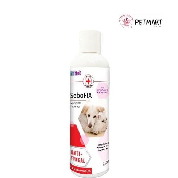 AniMedx SeboFIX Medicated Shampoo Anti Fungal 250ml | Shopee Singapore