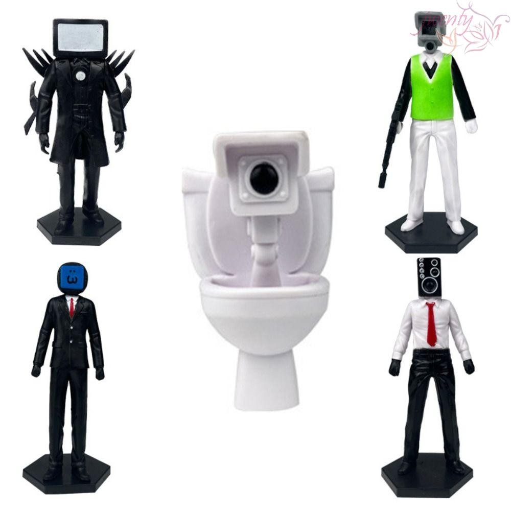JWENTY Toilet Man Action Figure, Monitor Cameraman Skibidi Toilet ...