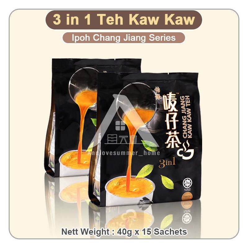 【ASH】CHANG JIANG KAW-KAW TEH MILK TEA (40gx 15 S') Ipoh Famous Silky ...