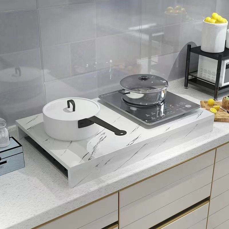 Gas Stove Cover Plate Induction Cooker Stand Wooden Stove Gas Stove ...