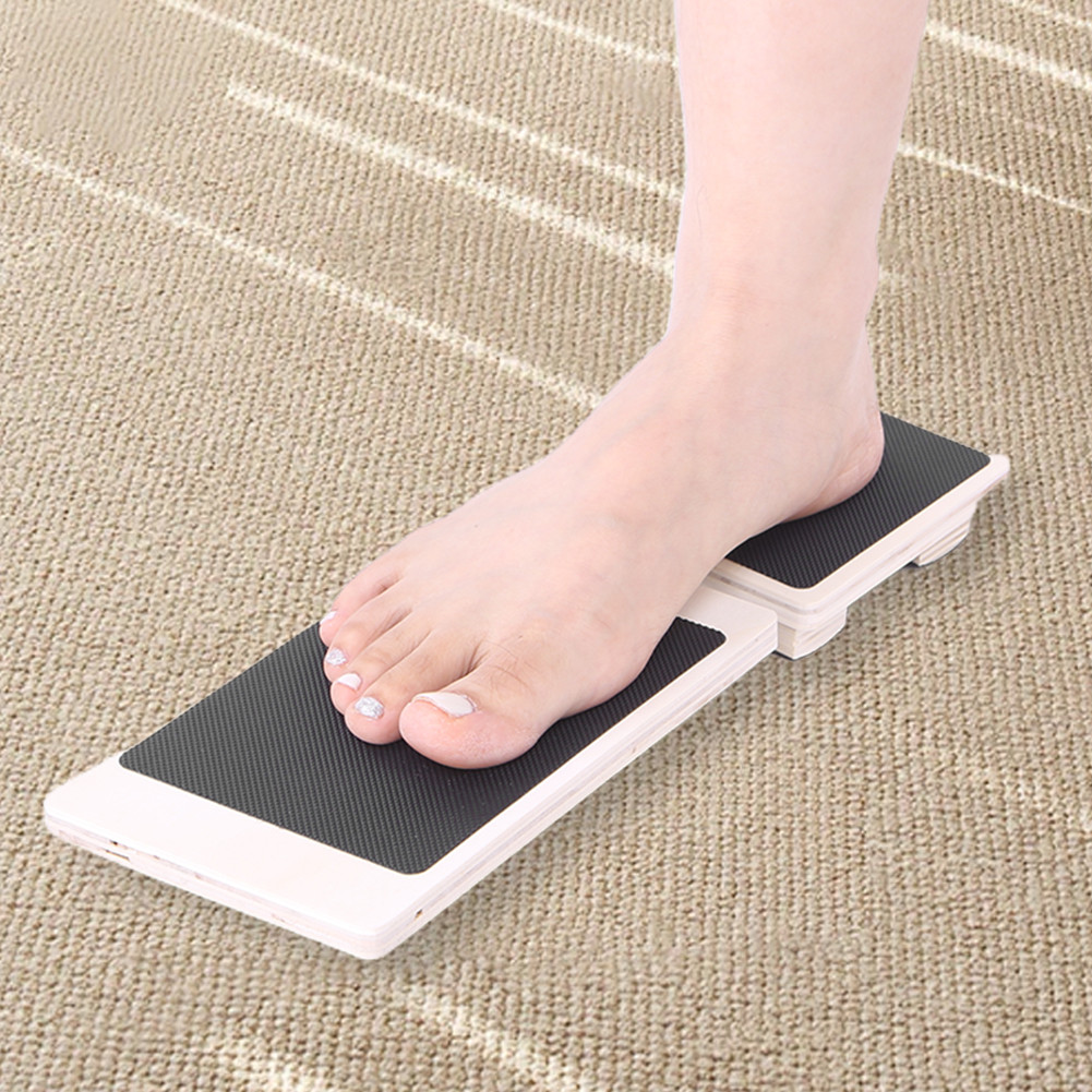 Wooden Ankle Balance Board Non-Slip Foot Strengthener Trainer for ...