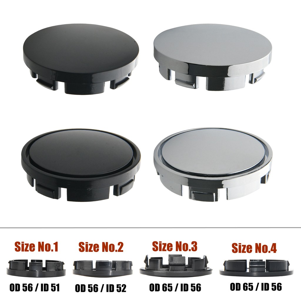 Blank VW Rim Cap 56mm/65mm No Logo Skoda Wheel Cap Wheel Cover Hub Cap ...