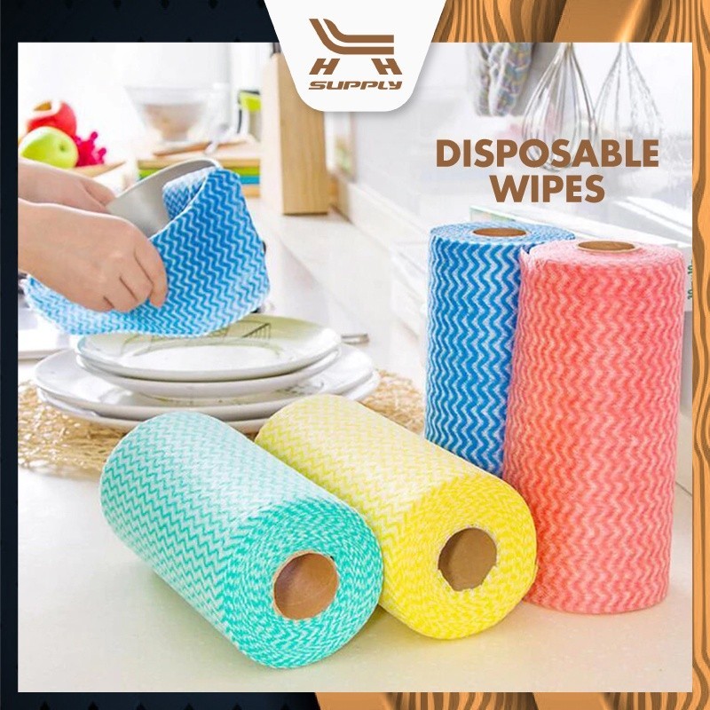 LH Non Woven Multipurpose Reusable Washable Disposable Kitchen Rag ...