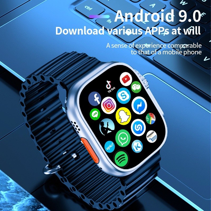 2024 Explosive [SIM Card] GS29 Smartwatch with Sim Slot and Wifi 4G ...