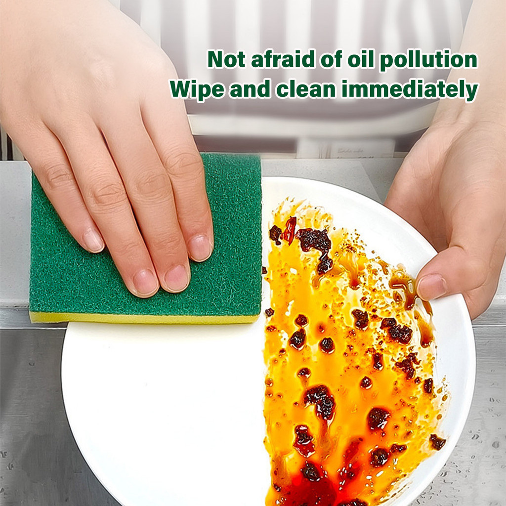10pcs Highly Absorbent Cleaning Sponges Dish washing Magic Clean Pot ...