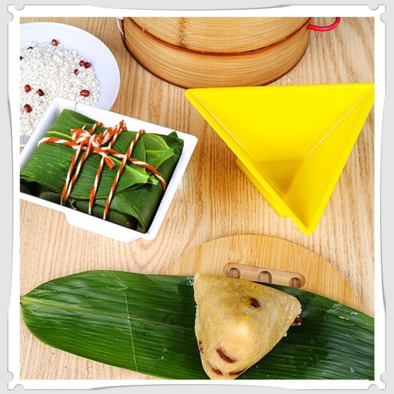 Sticky Rice Dumpling Mould Portable Triangle Four Corner Package Zongzi ...