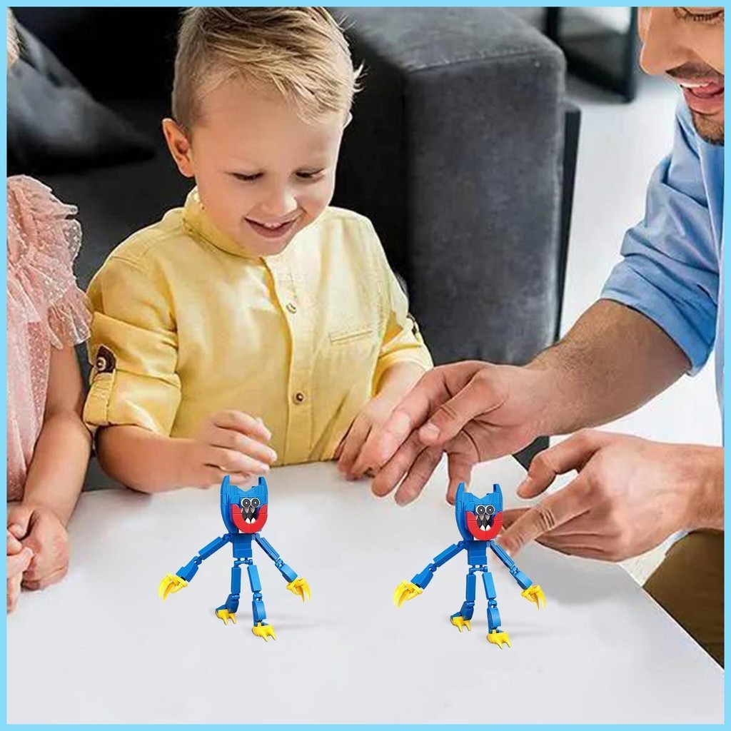 Creative Game Blocks Action Figure Interactive Model Puzzle Toys Figure ...